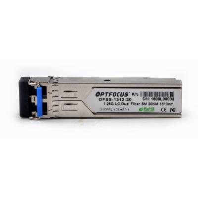 Módulo do transceptor da manutenção programada 1310nm 20km SFP com relação do LC