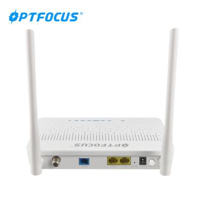 中国 EPON XPON 1ge 1fe Catvの繊維光学GPON OLT ONU 販売のため