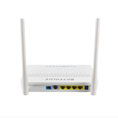 中国 Comptible with ZTE/Fiberhome/Huawei OLT ONU 1GE+3FE+1POTS+WIFI+USB GPON 販売のため