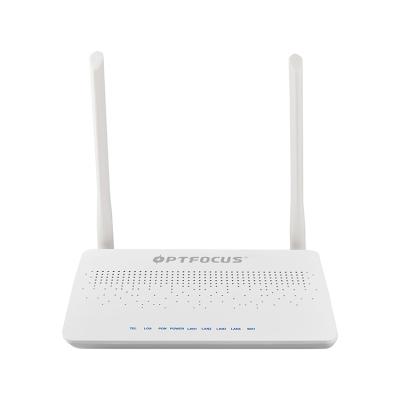 中国 Comptible with ZTE/Fiberhome/Huawei OLT ONU 1GE+3FE+1POTS+WIFI+USB GPON 販売のため