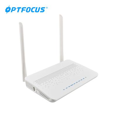 中国 Optical Network 1ge+3fe+fxs onu gpon wifi catv Modem subsitution for fiberhome 販売のため