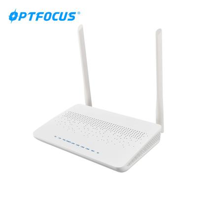 中国 Optical Network 1ge+3fe+fxs onu gpon wifi catv Modem subsitution for fiberhome 販売のため