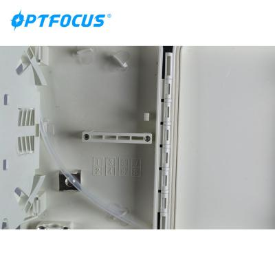 China IP55 4channels maakt de Doos 4cores van de Vezelbeëindiging waterdicht Te koop