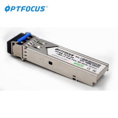 China 1.25G Dual Fiber SM 1310nm 20km LC SFP Optical Transceiver for sale