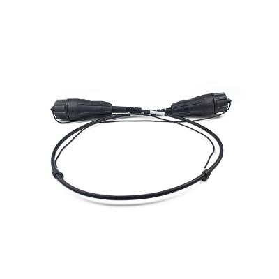 Cina RoHS IP67 Open Bulkhead FTTA Outdoor Cable Assemblies 2cores in vendita