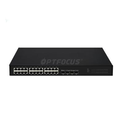 Cina Temperatura di stoccaggio ottica del commutatore del centro della fibra del commutatore di Ethernet 1U/2U/4U -40°C a +85°C in vendita
