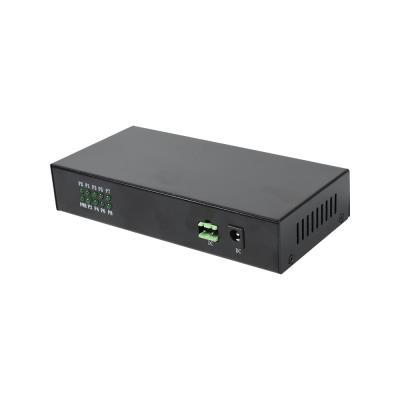 China VLAN switch FTTH fiber optic communication equipment Tx1310nm 8 port 1000M fiber switch wholesale price à venda