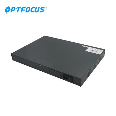 China 128Gbps 10g Uplink Fiber Optic Switch WEB Management Compatible To Zte EPON OLT for sale