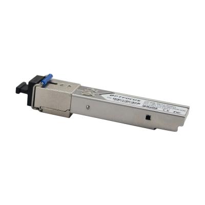 繊維チャネルのためのBIDI FPレーザーSFPのトランシーバー モジュール1.25G 20KM SC DDM