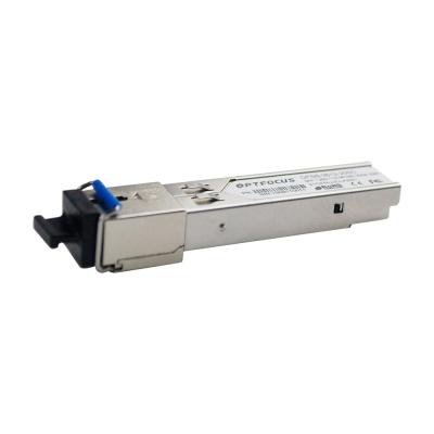 China BIDI FP Laser SFP Transceiver Module 1.25G 20KM SC DDM For Fiber Channel for sale