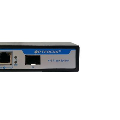 China 5 Portpoe Ethernet-Netzwerk Schalter TX1550nm Rx1490m für IP-Kamera zu verkaufen