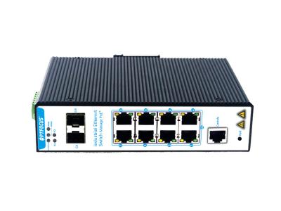 Cina Porto industriale GE TP del commutatore di rete di PoE di impresa 4 porti 8SFP + 2x10G in vendita