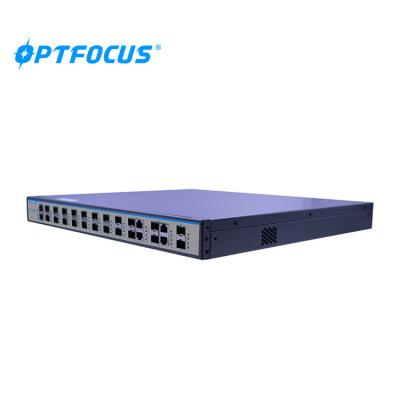 中国 華為技術ZTE ONU 16 GPON 4GEコンボの左舷2 10GE SFPと互換性があるOEM Olt Gpon 16の港 販売のため