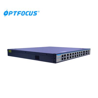 中国 華為技術ZTE ONU 16 GPON 4GEコンボの左舷2 10GE SFPと互換性があるOEM Olt Gpon 16の港 販売のため