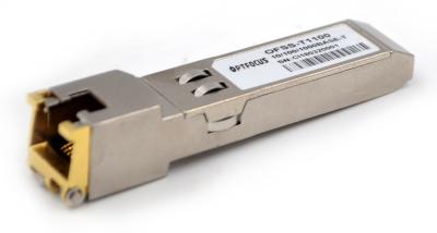 China OPTFOCUS SFP Optical Transceiv MANUFACTORY 10/100/1000 Base-T  COPPER SFP Optical Transceiver  OFSS-T1100  SM RJ45  20KM for sale