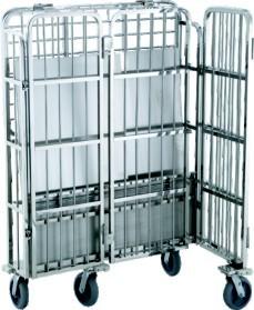 Chariot de blanchisserie d'hôtel d'équipement de chambre d'amis d'OEM 8