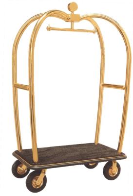 Cina Carrello 200kg Max Weight della valigia dell'hotel del diametro 51mm dei carrelli dei bagagli dell'hotel di PULV in vendita