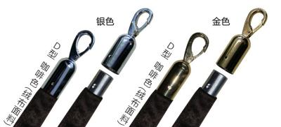 Cina Il supporto dell'inferriata del velluto ha intrecciato i divisori di nylon della sezione della corda riparati con il magnete in vendita