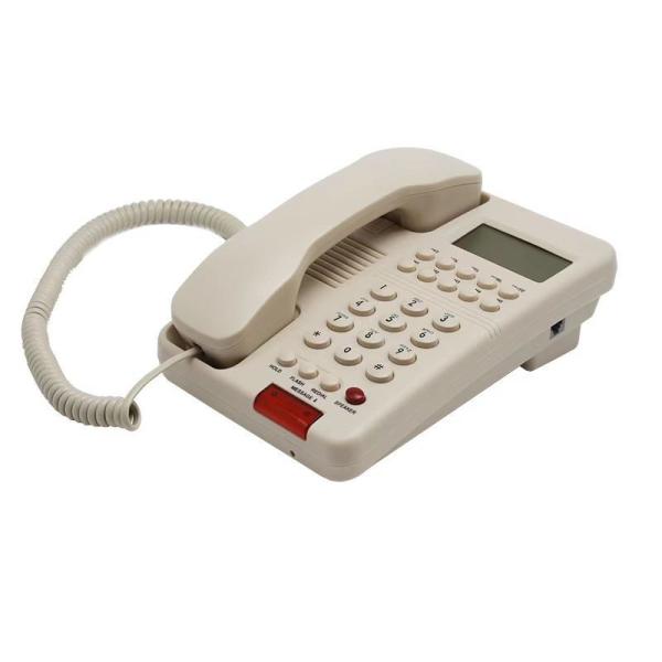 Mehrfache Skalaknöpfe Front Desk Guest Room Telephones-Anrufer Identifikation