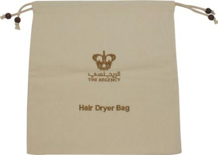 Environment Friendly Custom Hotel Bags Hotel Laundry Bag Natural Cotton