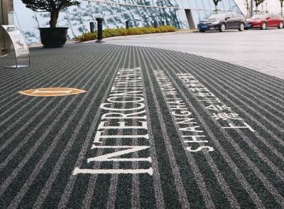 Cina Protezione di nylon della gomma di nitrile del composto NBR del PVC delle stuoie di porta dell'hotel della fibra di 100% in vendita