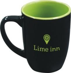 Cina le tazze di tè ceramiche delle tazze da caffè dell'hotel di 80*H105mm hanno personalizzato il logo in vendita