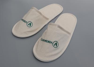 Cina L'amenità dell'hotel del velluto del cotone fornisce le pantofole Flip Flop Open Toe in vendita