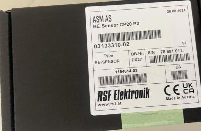 China 03133310 Original New ASM SMT Machine Parts Siplace Co Cp20 P2 Sensor for sale