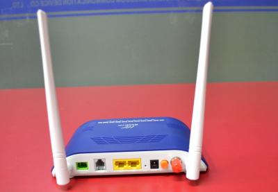 China 1GE + 3FE + POTs + CATV + WIFI GPON ONU ONT FTTH Modem for sale