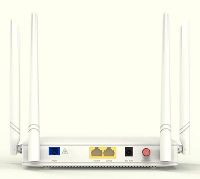 China 2GE GPON ONU With AC WIFI 4 antenna for sale