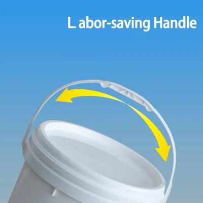 China Volume Capacity Plastic Bucket Top Stackable Stacking 0.5-30L BPA Free Liquid Storage Container for sale