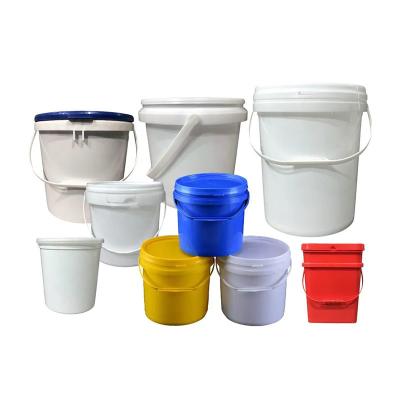China Watertight Plastic Bucket with Lid for Cleaning Storage and Brewing for sale