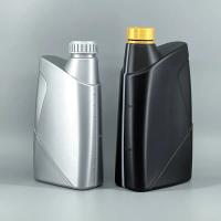 China Customization Plastic Engine Oil Bottle With Silk Screen Printing for sale