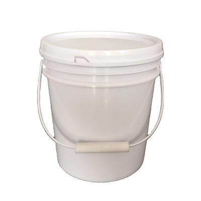 China Durable Stackable Seed Storage Round Plastic Bucket Custom Logo for sale