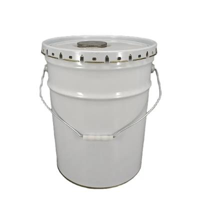 China Rust Proof Metal Paint Tinplate Pail With Removable Lid 10-50L for sale