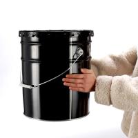 China Customizable Metal Stackable Lubricating Oil Bucket With Rust Resistant Coating for sale