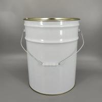 Quality Cylindrical Rust Resistant Metal Lubricating Oil Bucket 1L-40L Tinplate Pails for sale