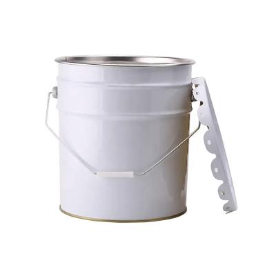 China Iron Metal Paint Can Lids With Offset And CMYK 4 Color Printing 15L for sale