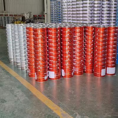 중국 뚜껑이 있는 15L 금속 페인트 통 - 누수 방지 강철 통 판매용