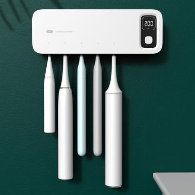 China 60 Times Toothbrush Sterilizer Holder Wireless 99.99 Bathroom Toilet Killing Rate 2021 New factory
