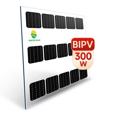 Cina produttori sottili del pannello solare di 300W Bipv che costruiscono i pannelli fotovoltaici integrati per le mattonelle di tetto in vendita