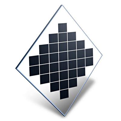 Cina i produttori dei pannelli solari integrati edificio di 400W Photovoltaics anneriscono lo spessore di 8-20mm in vendita