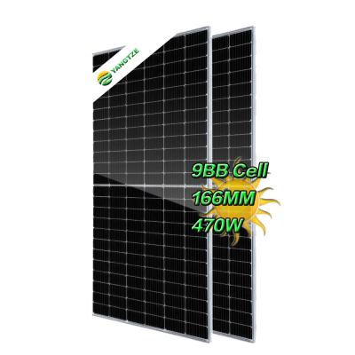 Cina 470W cellula monocristallina Mono-facciale dell'ubriaco del pannello solare PERC in vendita