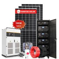 China 1MW Hybrid Solar System Kit Polycrystalline Solar Panel for sale