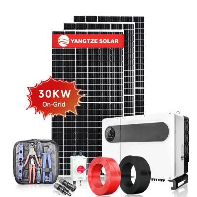 Cina Casa sul sistema solare Kit Inverter 30kw di griglia per residenziale commerciale in vendita