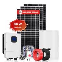 China Self Sustained 8kw Grid Tie Solar System Kit PV Inverter for sale