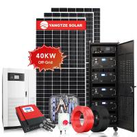 China 40KW Complete PV Off Grid Solar System Kit Energy Backup for sale
