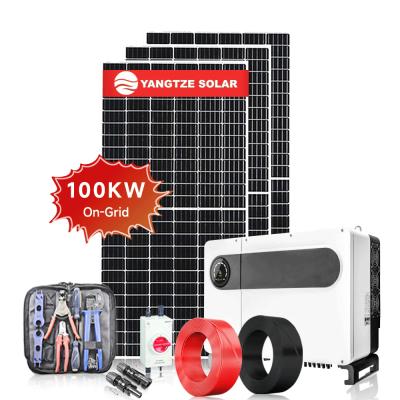 China ODM en rejilla sistema solar de 100 del kilovatio equipos del inversor en venta