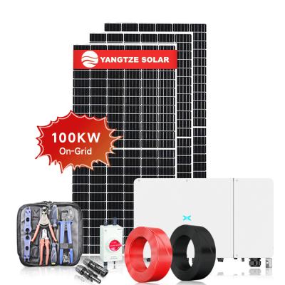 China ODM en rejilla sistema solar de 100 del kilovatio equipos del inversor en venta