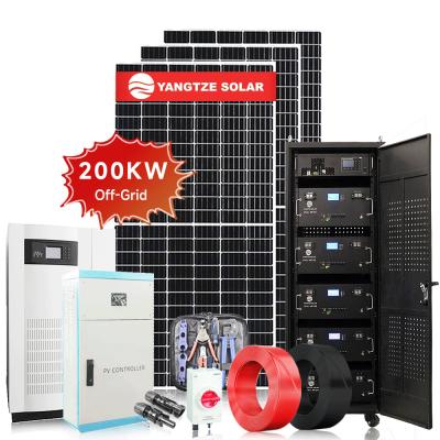 China 200KW commercieel van de Uitrustingsoem van het Netzonnestelsel voor Huis Te koop